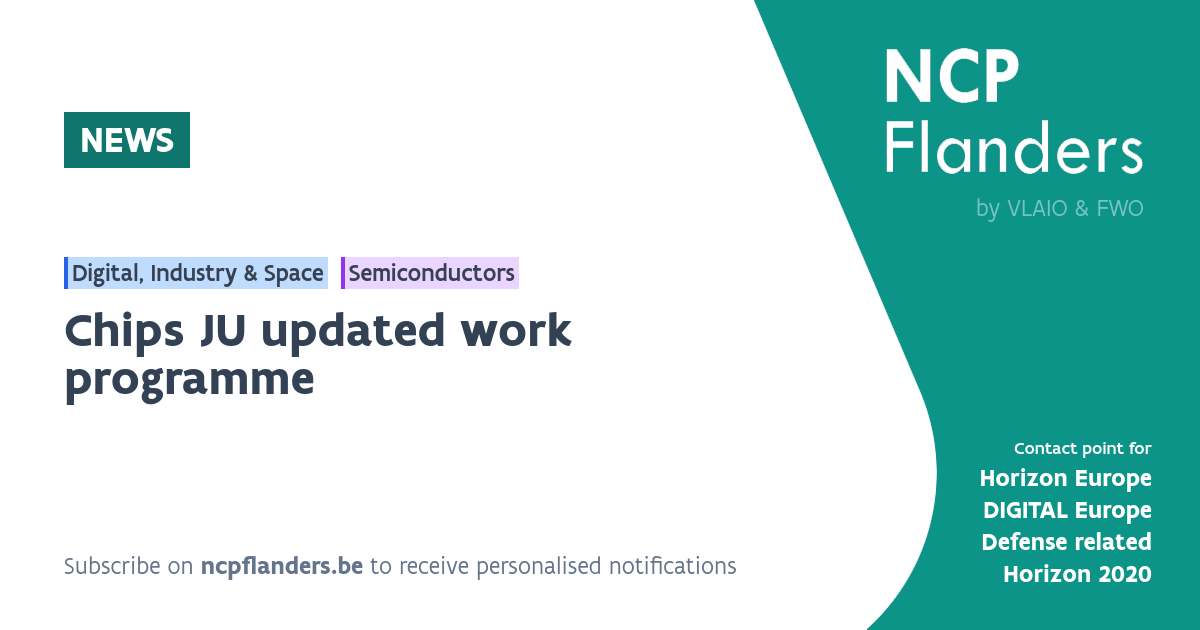 NEWS - Chips JU updated work programme | NCP Flanders