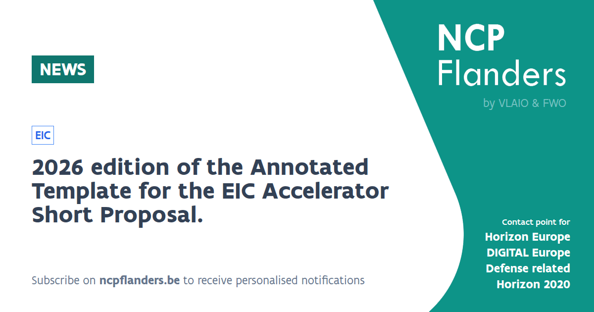 NEWS - 2026 edition of the Annotated Template for the EIC Accel ...