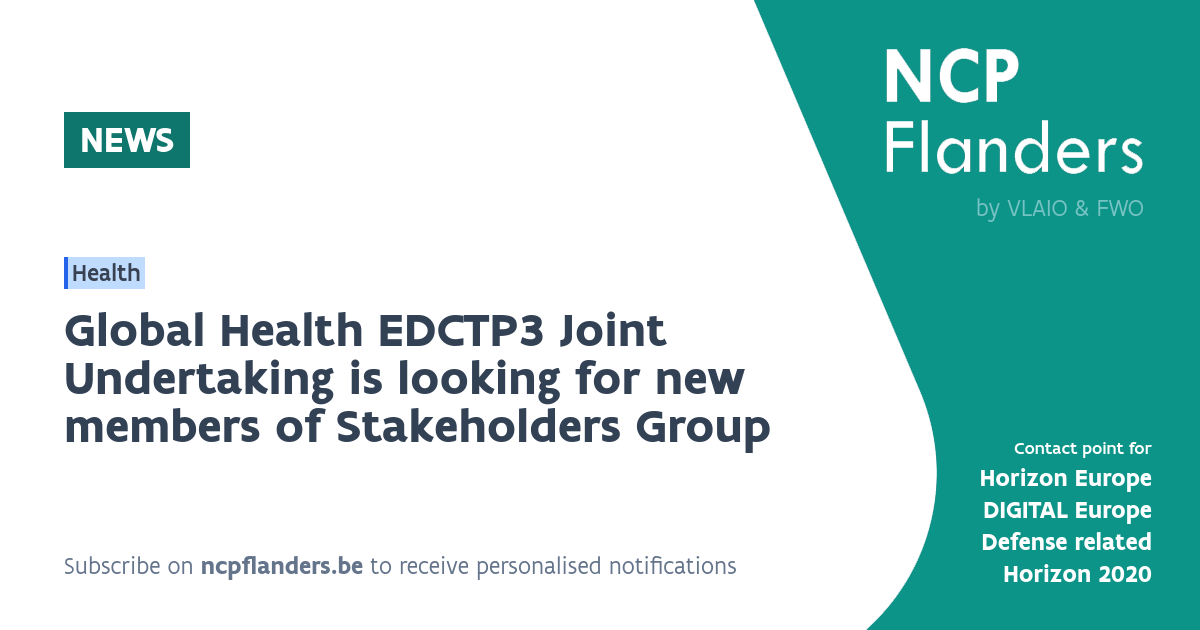 NEWS - Global Health EDCTP3 Joint Undertaking is looking for ne ...